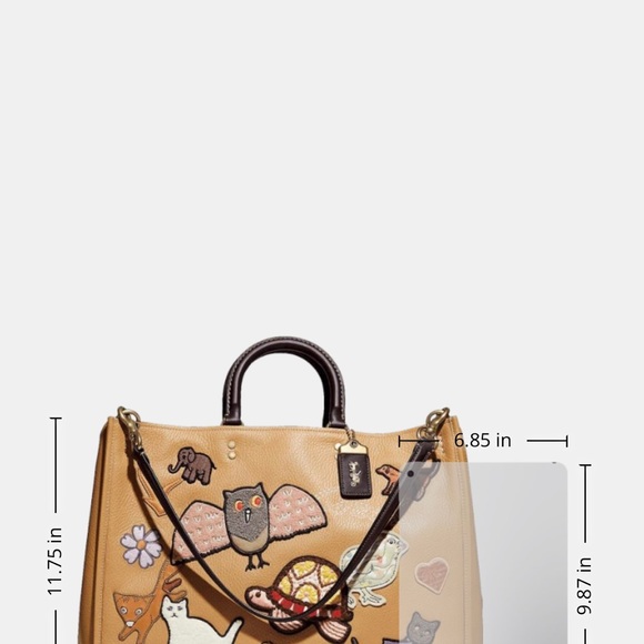 Coach | Bags | Coach Rogue 39 With Creature Patches | Poshmark